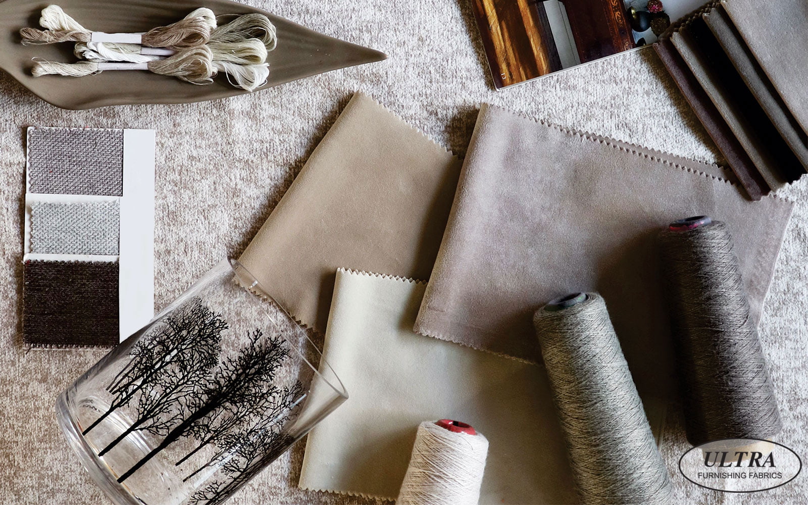 Designer Fabric Collaboration - Ultra furnishing fabrics Dubai